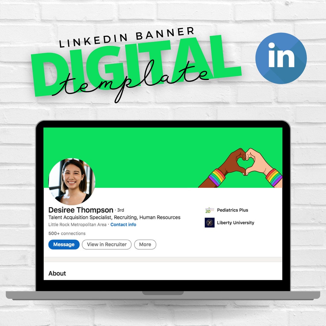 Linkedin Banner Linkedin Banner Canva Linkedin Background Etsy