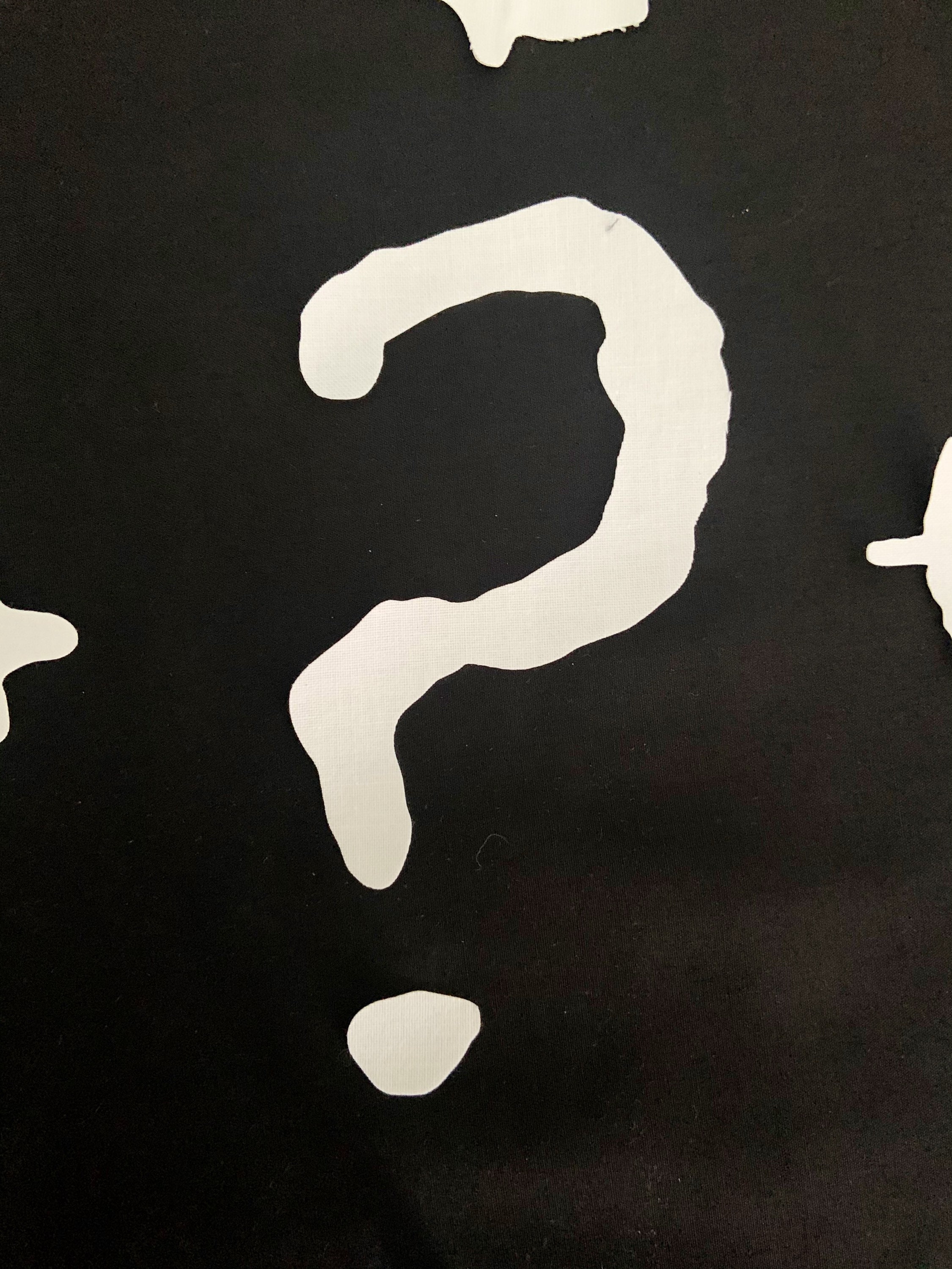 Riddler Question Mark Template