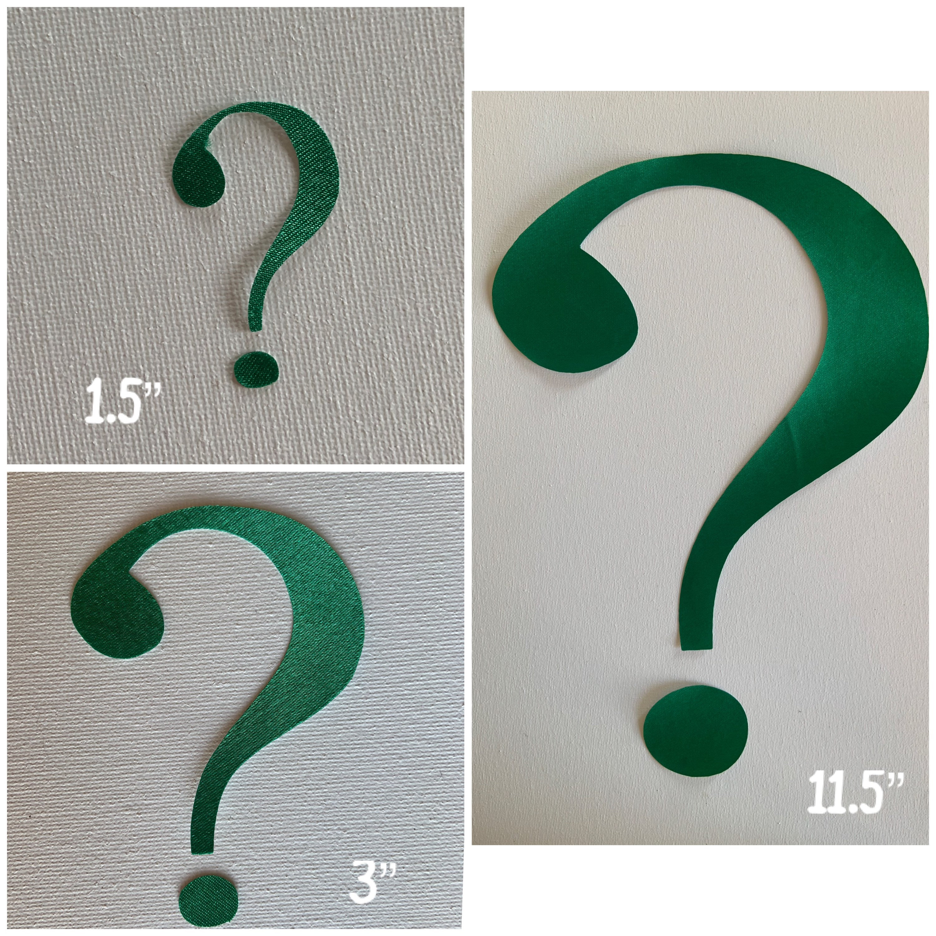 Riddler Question Mark Template