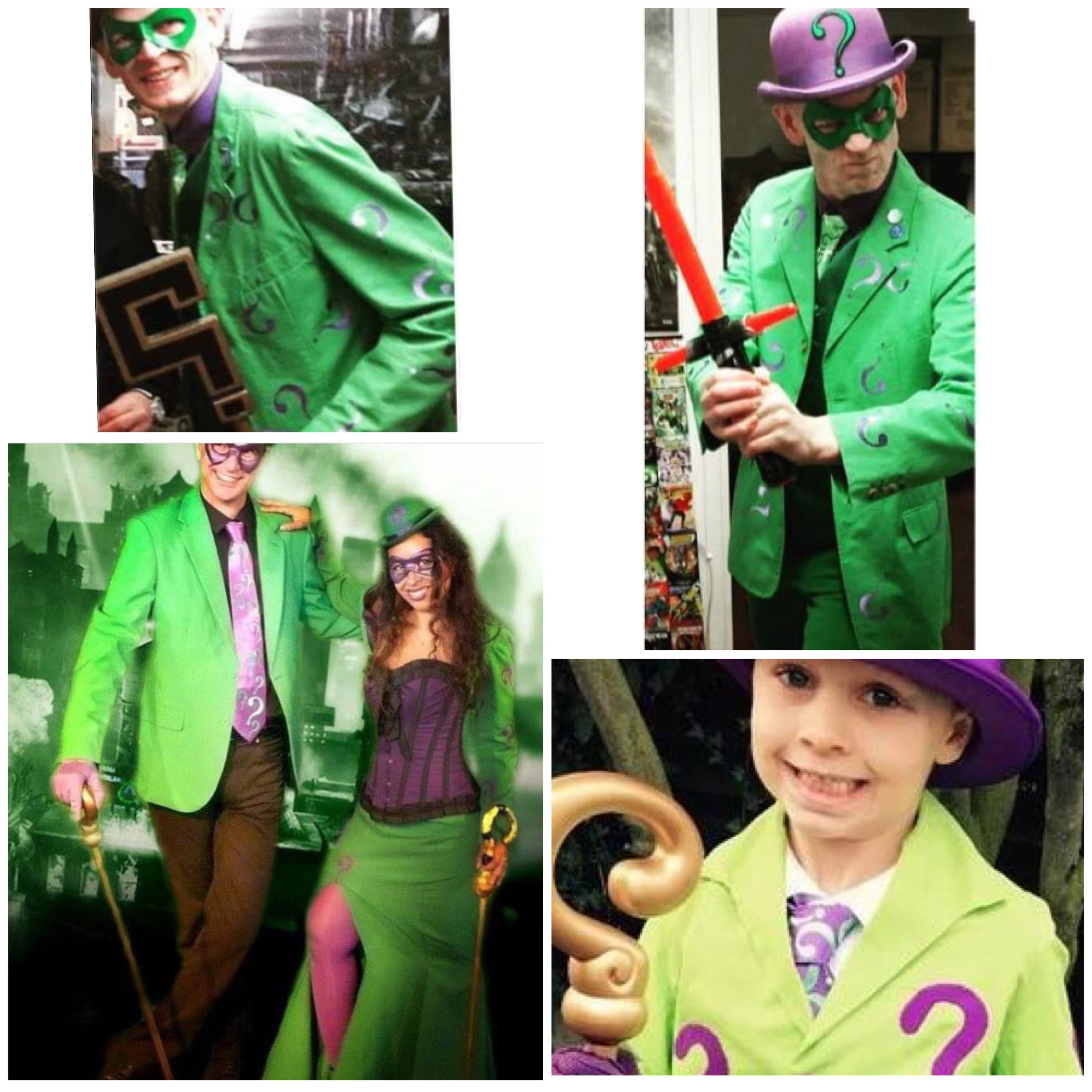 Diy Riddler Costume