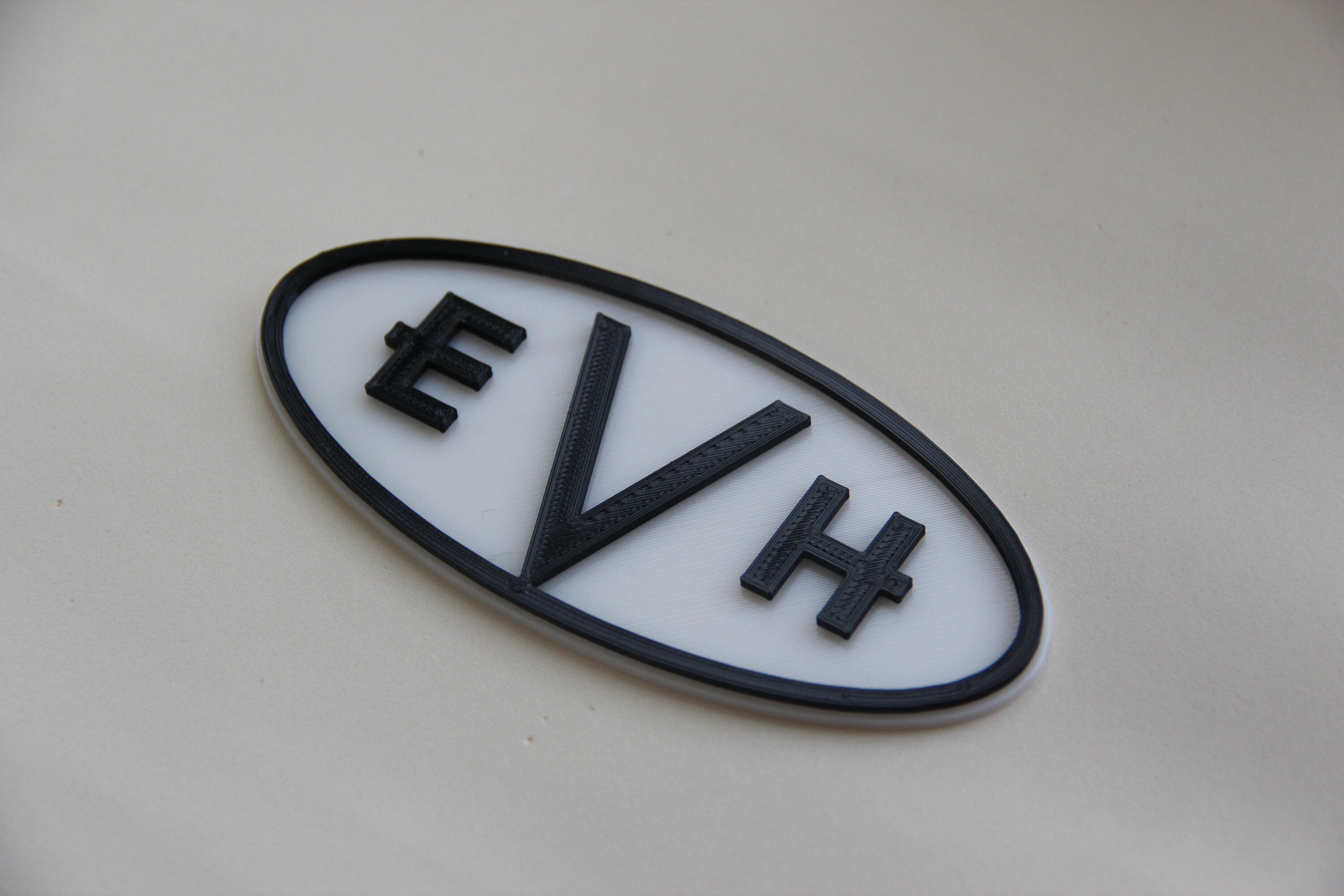 EVH Logo 120mm. 3D Printed. - Etsy