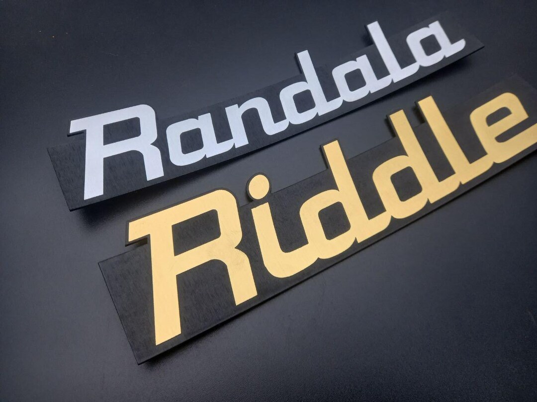 Custom Logo in RANDALL Style 260mm - Etsy