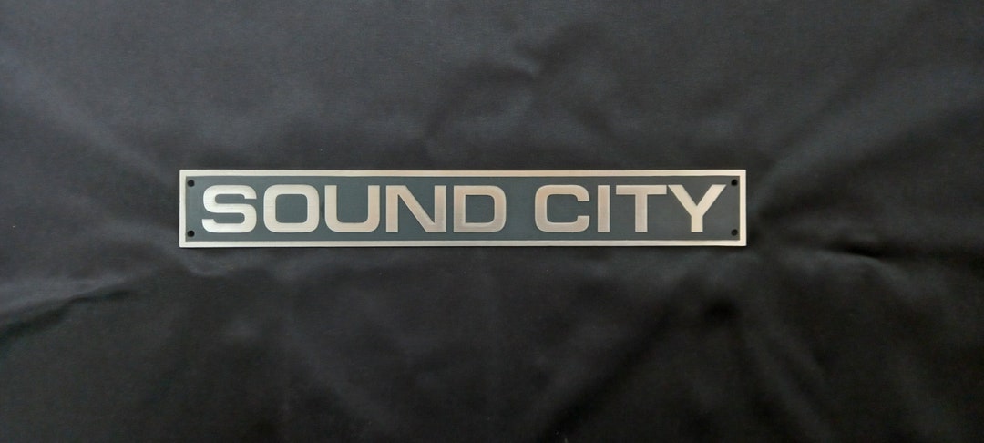 Sound City Silver Logo - Etsy