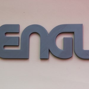 ENGL Logo. 3D Printed - Etsy