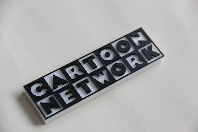 Cartoon Network Style Logo Sign Game Room. Theater Room. - Etsy