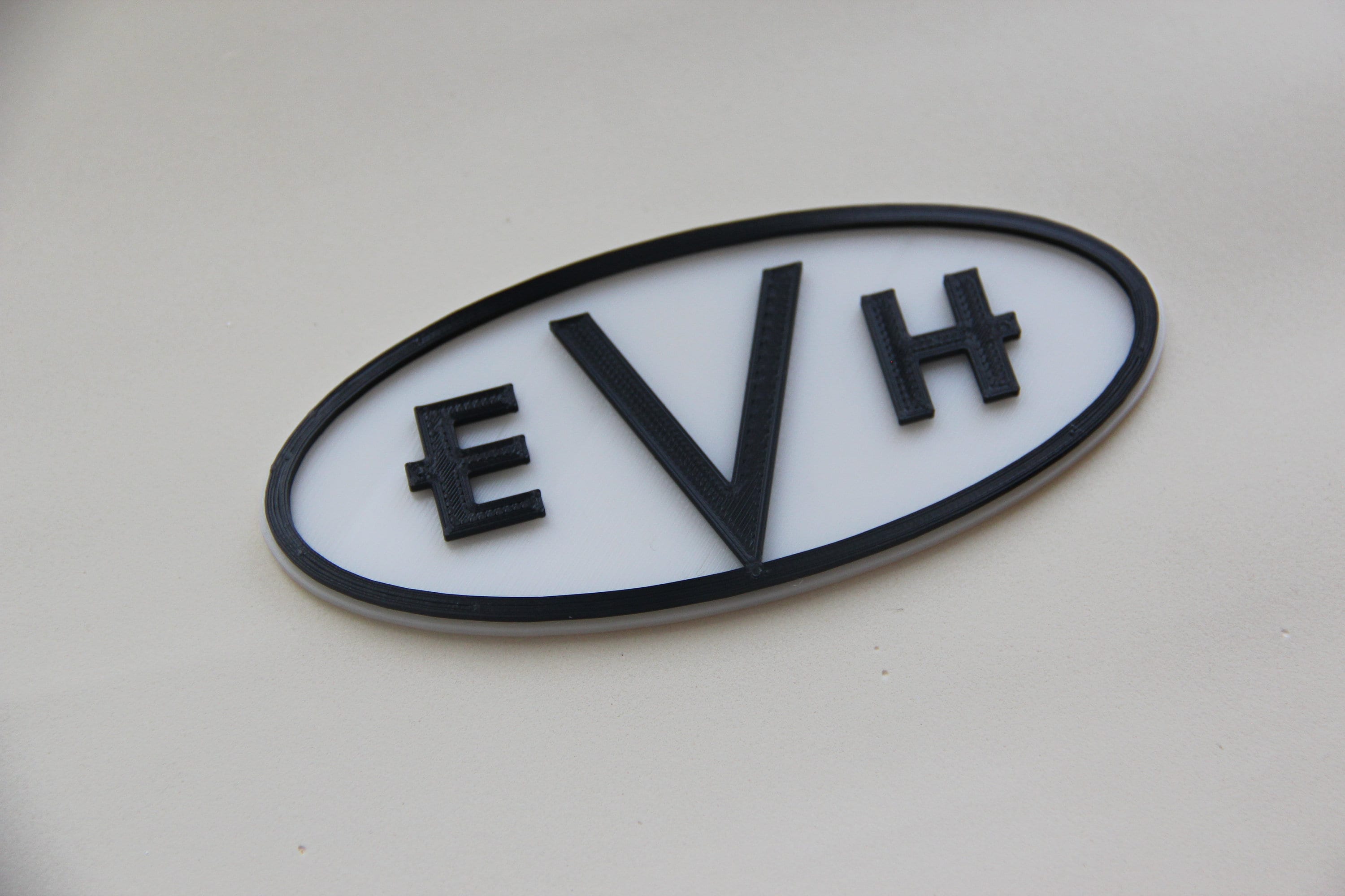 EVH Logo 120mm. 3D Printed. - Etsy