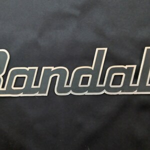 RANDALL Black and Silver Logo - Etsy