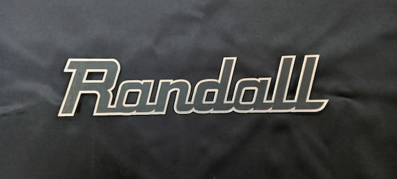 Logotipo Dos Amplificadores Randall Randall Amp Logo Etsy