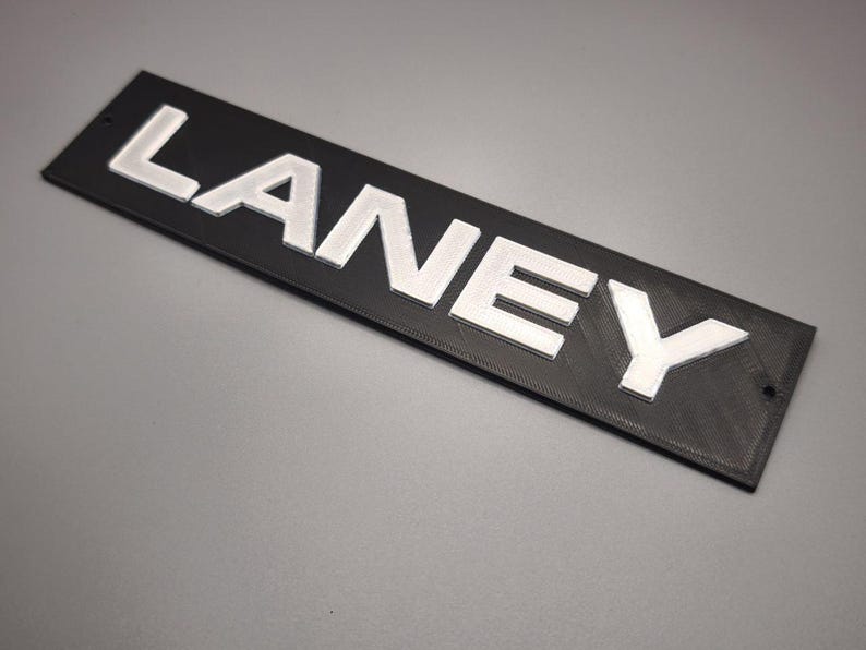 Laney Logo. 200mm. 3D Print - Etsy