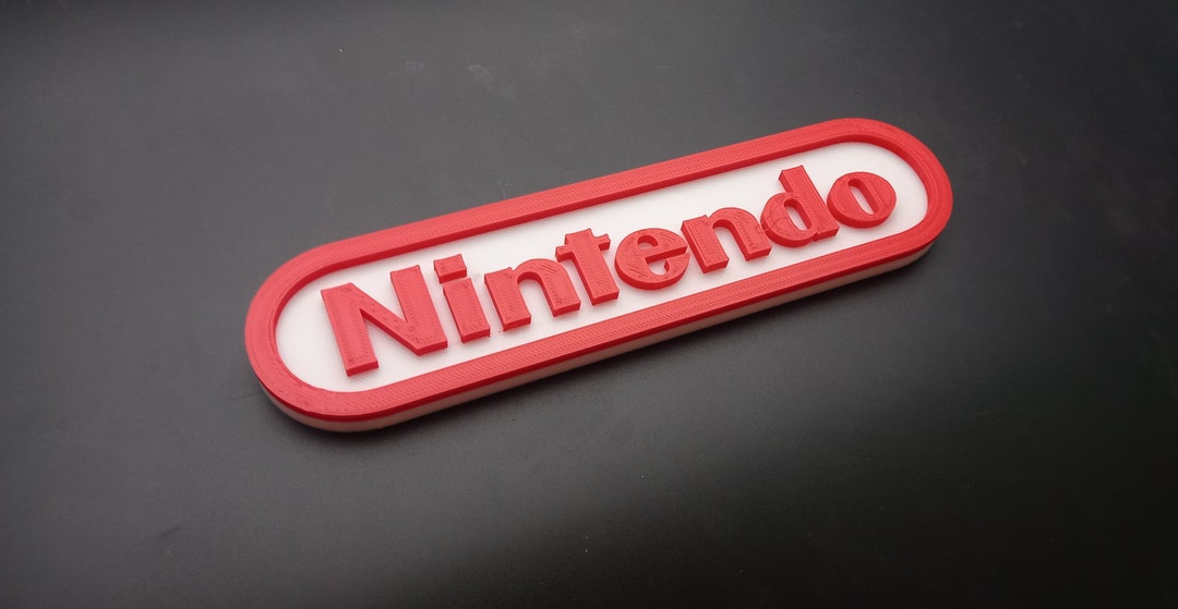 Nintendo Video Game Logo Sign 8.5in - Etsy