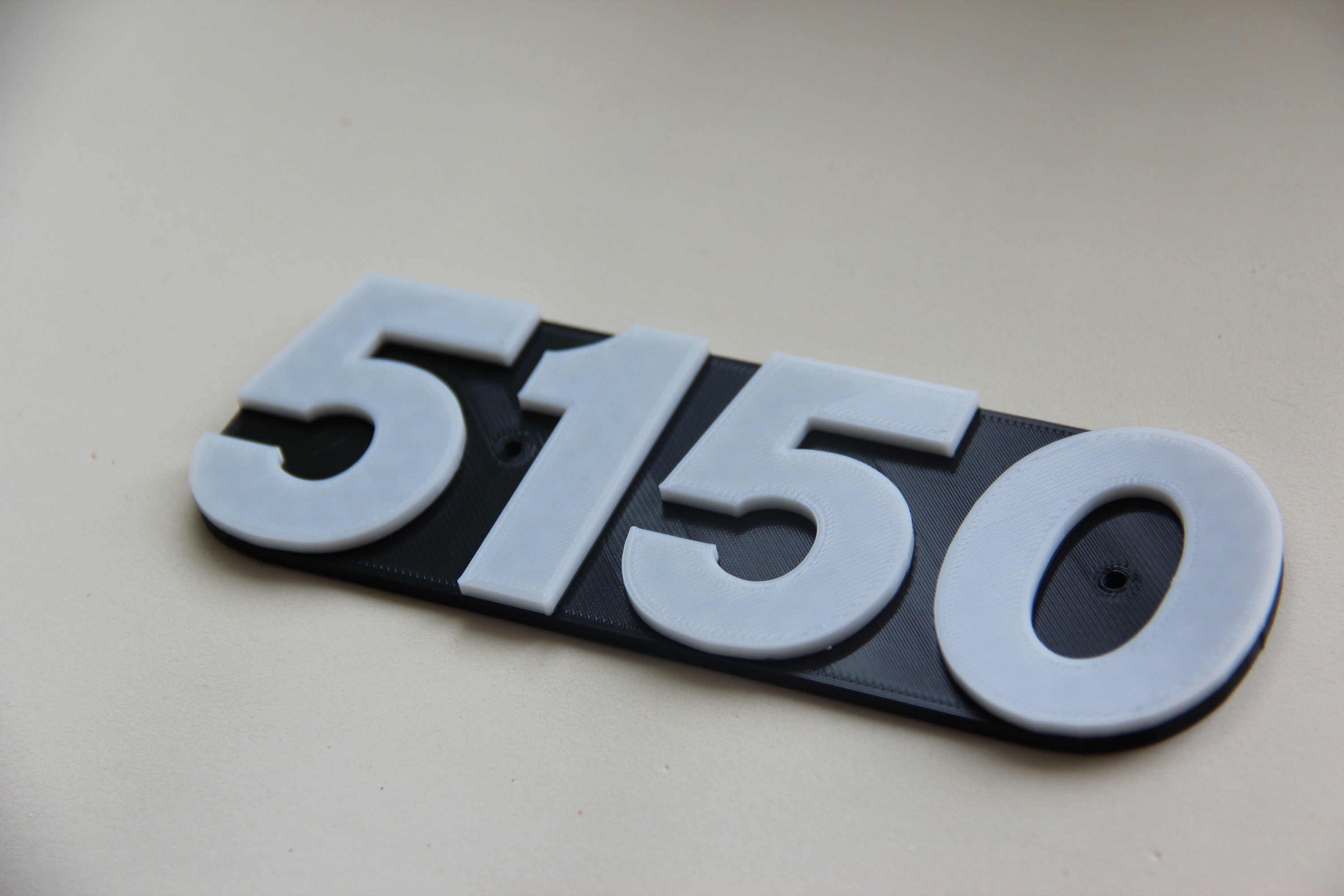 5150 3D Printed Logo 152mm - Etsy