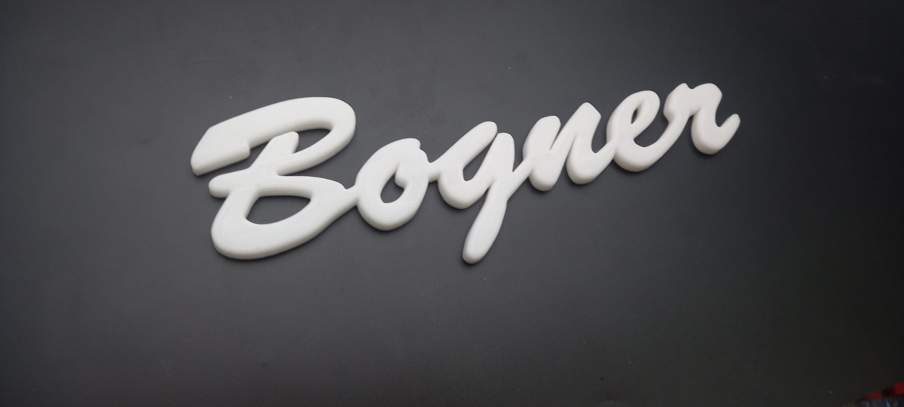 Bogner Logo 216mm - Etsy
