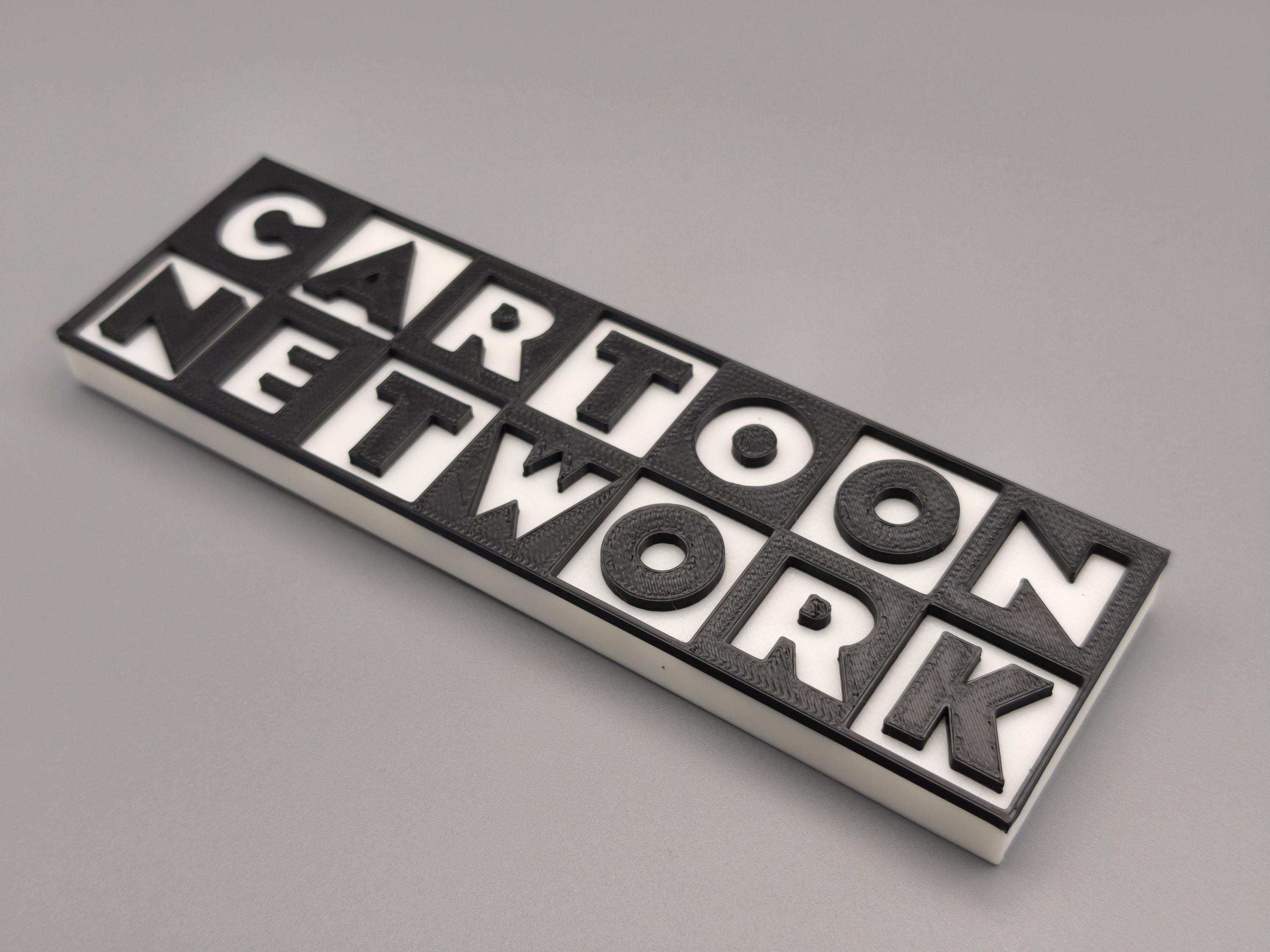 Cartoon Network Style Logo Sign! Game Room. Theater Room. - Etsy