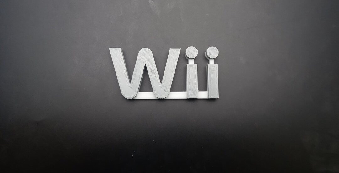 Nintendo Wii Video Game Logo Sign - Etsy Canada