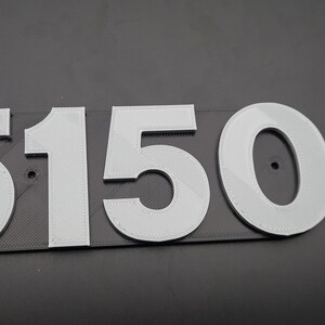 5150 3D Printed Logo 152mm - Etsy