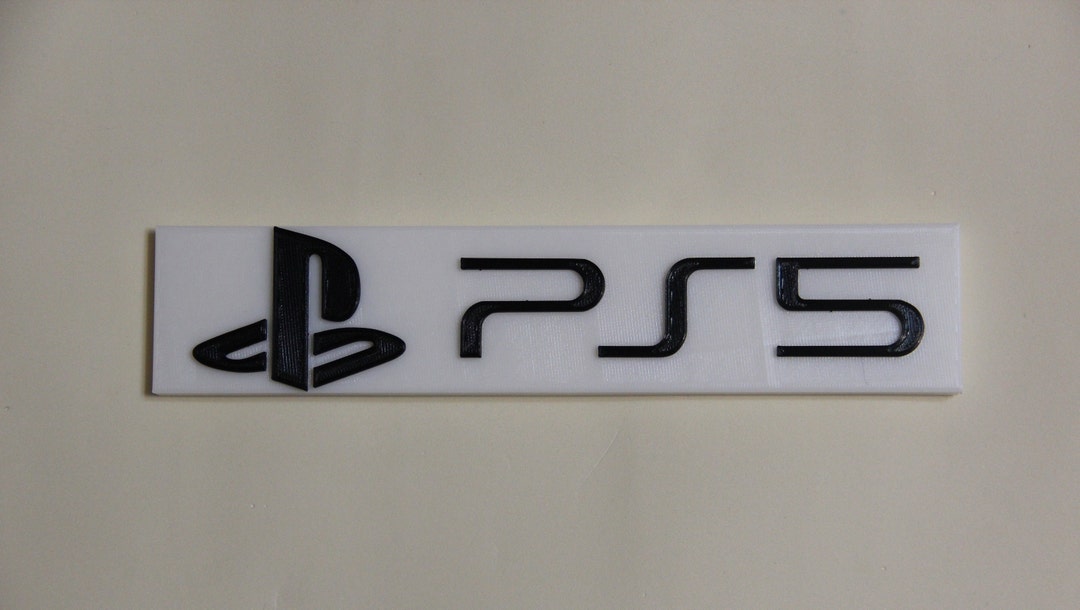 PS5 Playstation Style Logo Sign. Shelf Sign. Game Room. Decor, Video ...