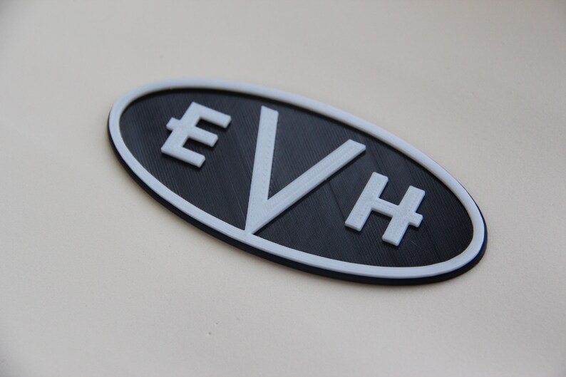 EVH Logo 120mm. 3D Printed. - Etsy
