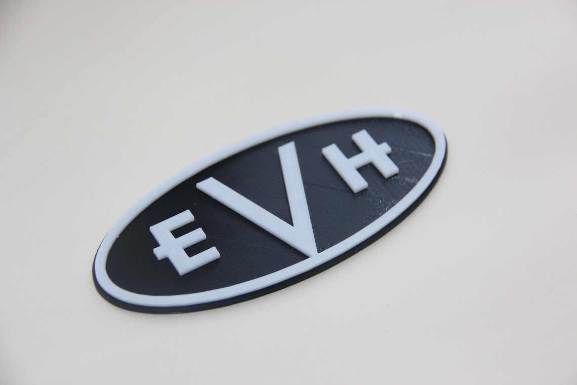 EVH Logo 120mm. 3D Printed. - Etsy