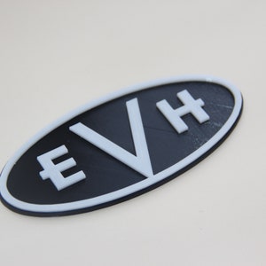 EVH Logo 120mm. 3D Printed. - Etsy