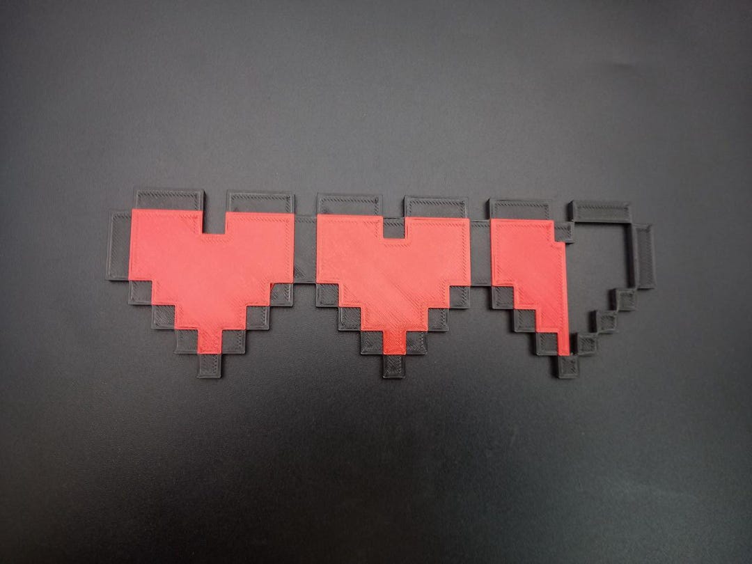 Legend of Zelda Hearts Video Game Logo Sign - Etsy