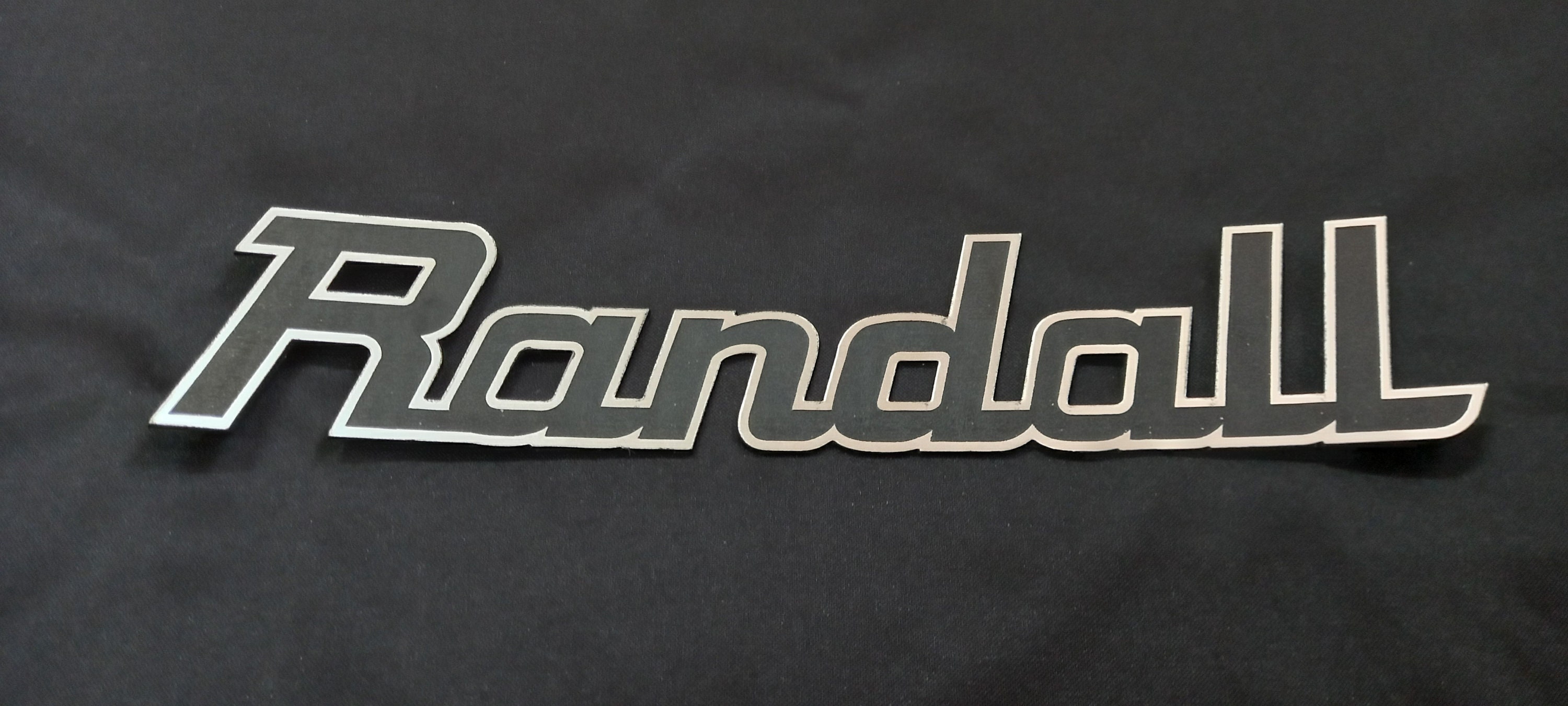RANDALL Black and Silver Logo - Etsy
