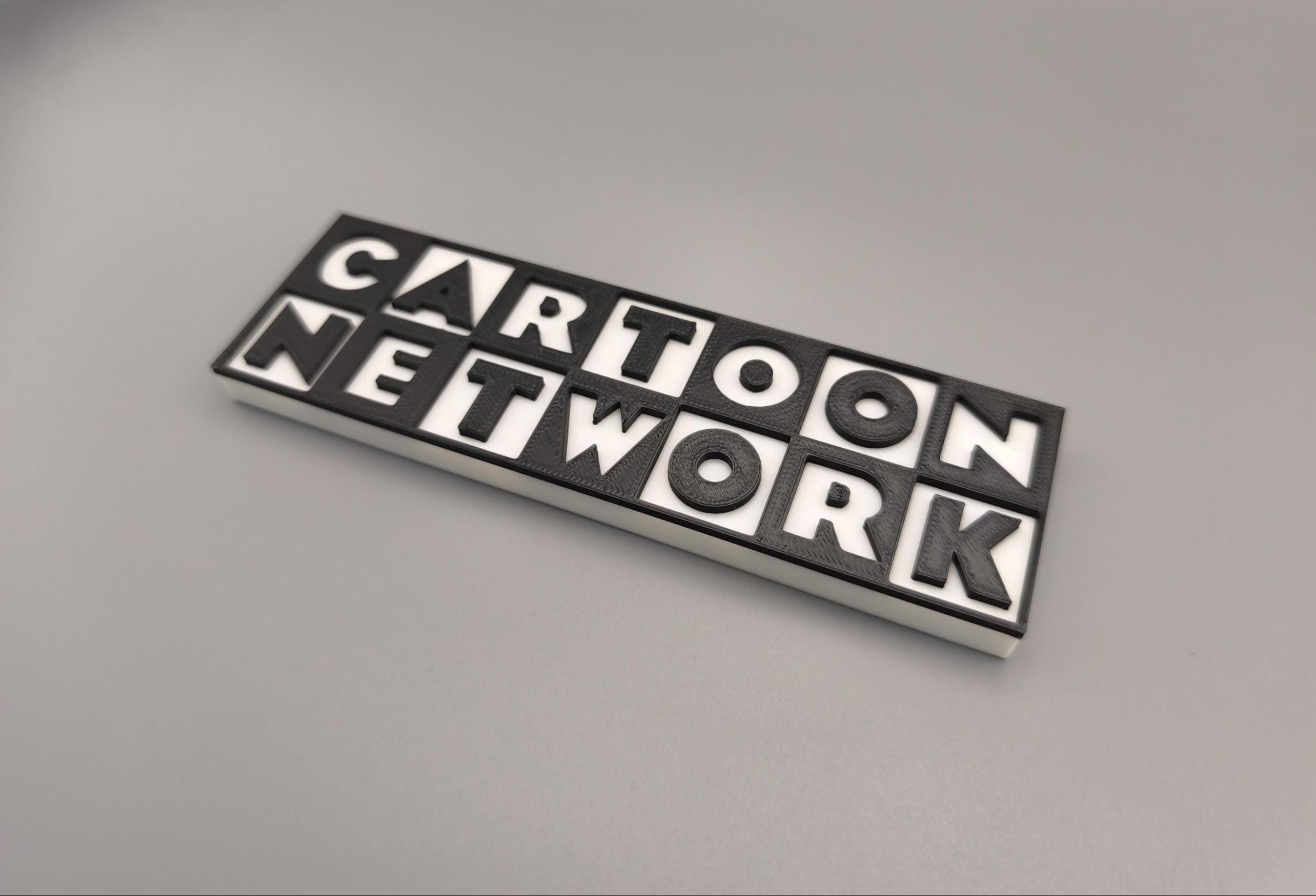 Cartoon Network Style Logo Sign! Game Room. Theater Room. - Etsy