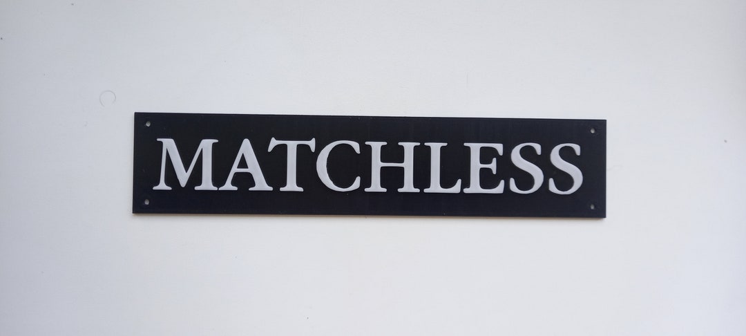 Matchless Logo 238mm. 3D - Etsy