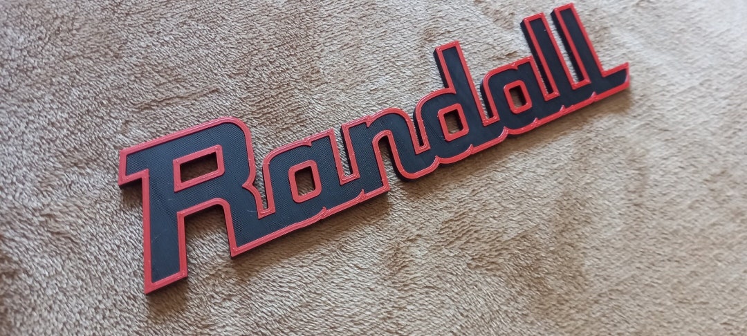 RANDALL With Edging 3D Printed Logo. 240mm. - Etsy