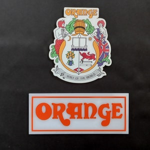 Orange Amp Logo Set - Etsy