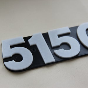 5150 3D Printed Logo 152mm - Etsy