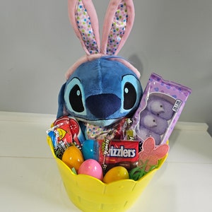 Stitch Easter Basket Winnie the Pooh Disney Gift Basket - Etsy