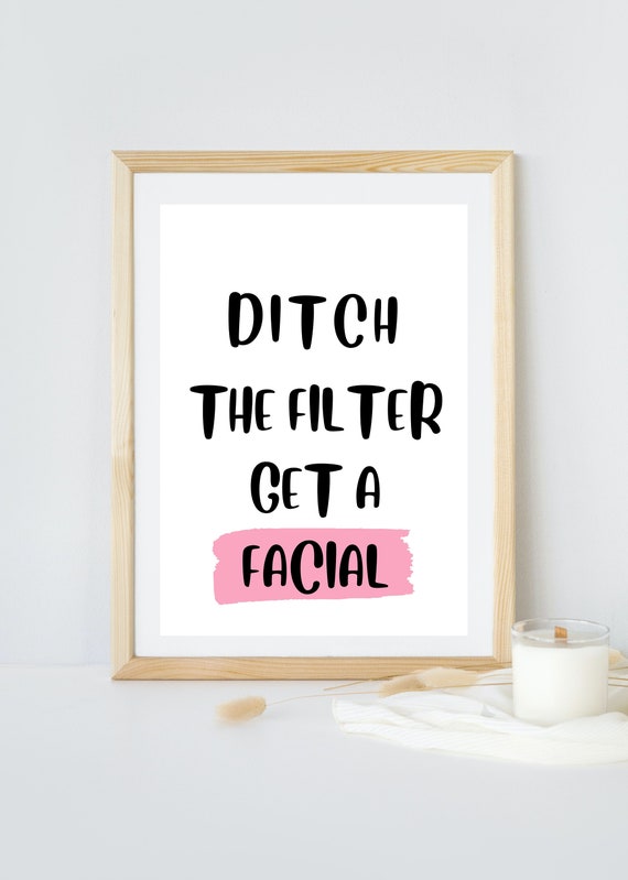 Esthetician Decor Digital Download Esthetician Beauty Salon - Etsy