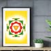 Buy Ganesha Yantra, Yantra Painting, Spiritual Gift, Yantra Mandala ...