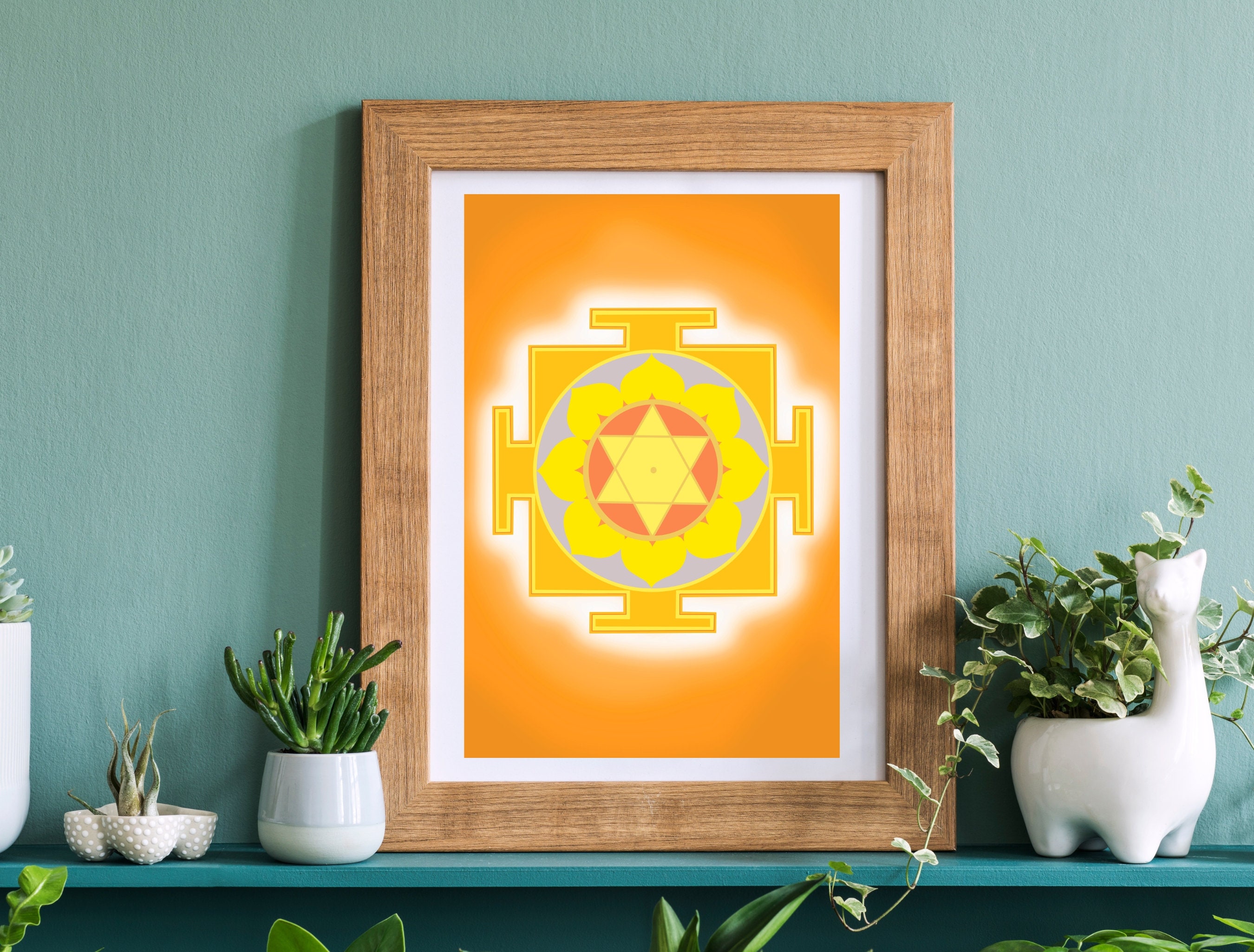 Júpiter yantra Pintura Yantra Regalo espiritual Mandala - Etsy México