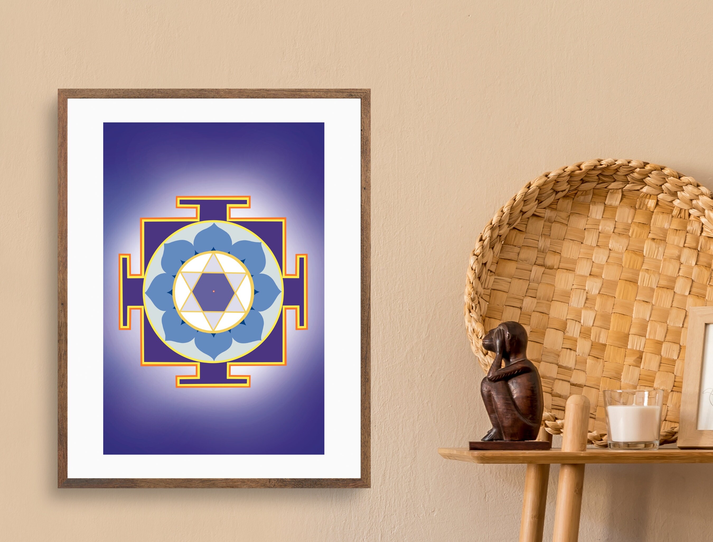 Saturn Yantra, Yantra Painting, Sun Yantra, Spiritual Gift, Yantra ...