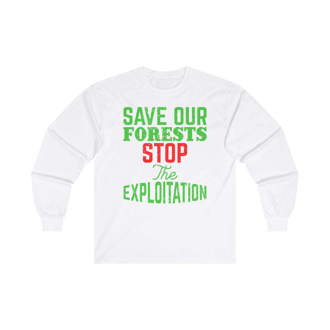 Save Our Forests: Stop the Exploitation - Etsy