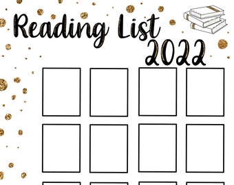 Book Trackers: Book List Reading Log and to Read List. for - Etsy