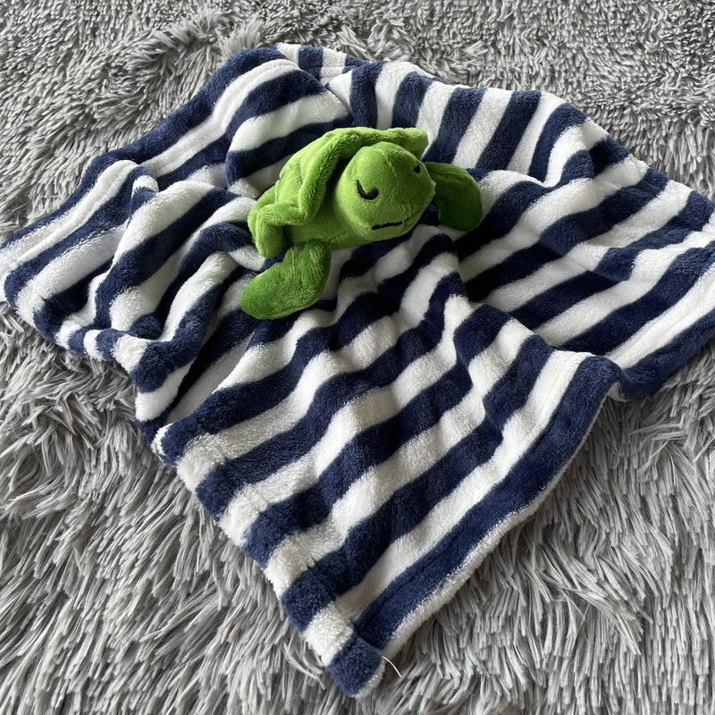 Baby Lovey Blue Turtle - Etsy