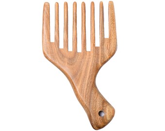 Wooden Pick Comb - Etsy