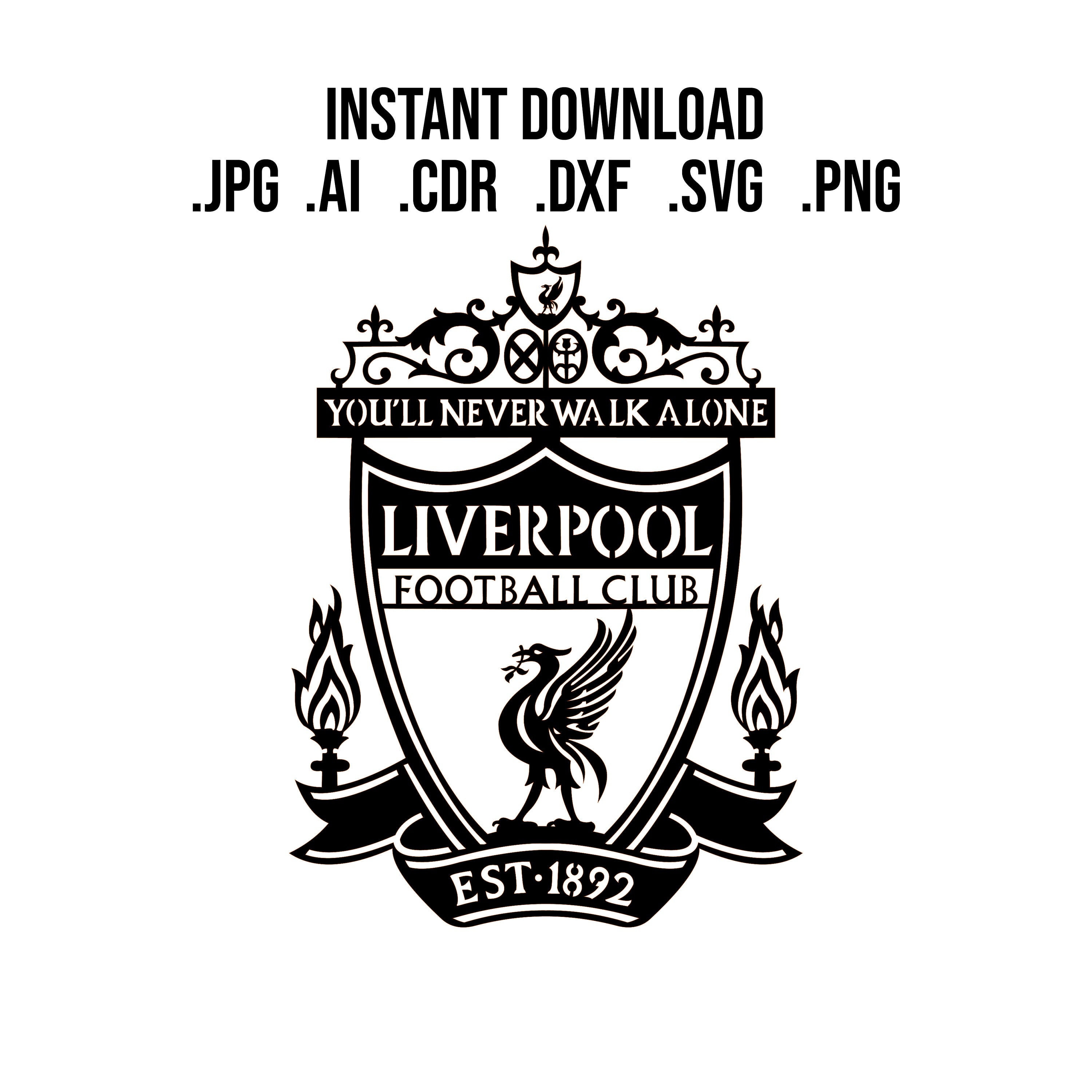 Liverpool Football Club LFC Laser cut file Vector | Etsy