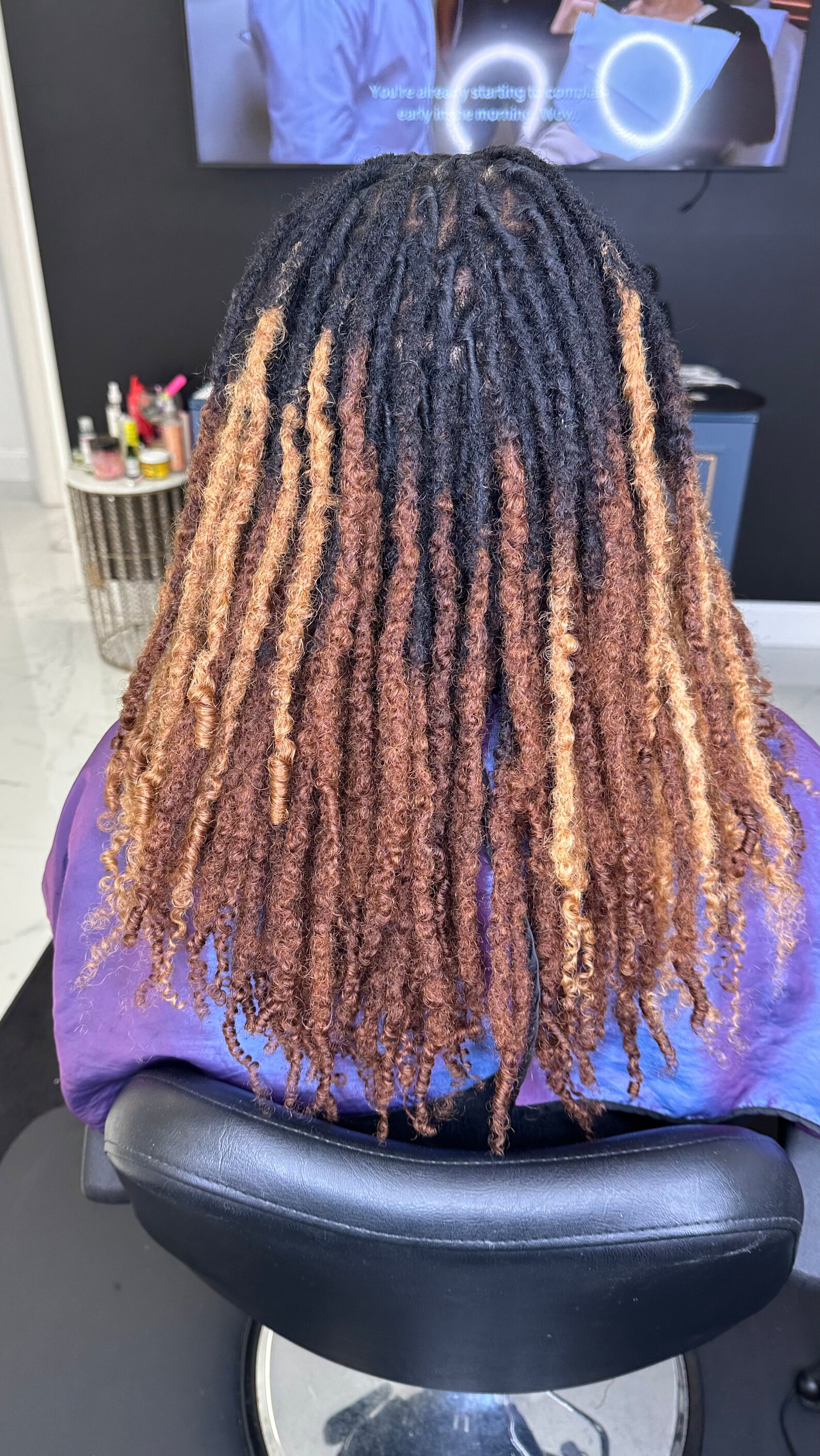 True Texture -naturally Coily Locs Xsmall Size - Etsy