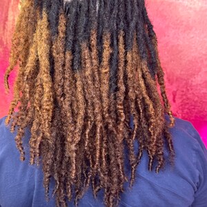 True Texture -naturally Coily Locs Xsmall Size - Etsy
