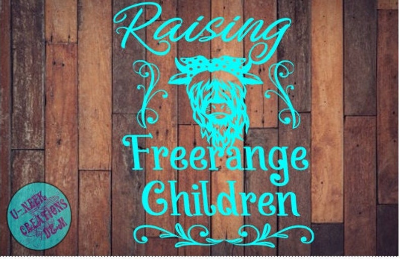 Raising Free Range Children SVG - Etsy