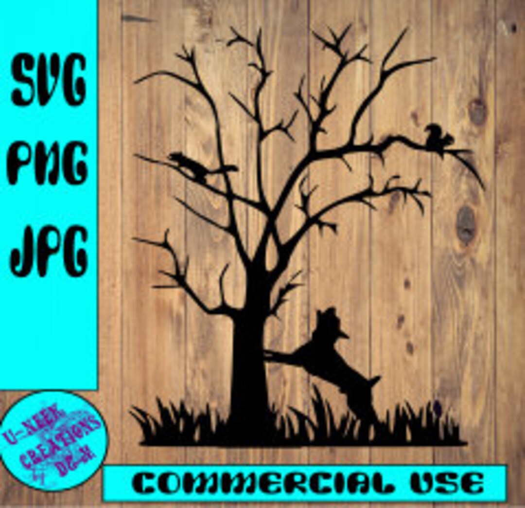 SVG Digital Download; Squirrel Hunter SVG. Great for Cricut Cutting ...