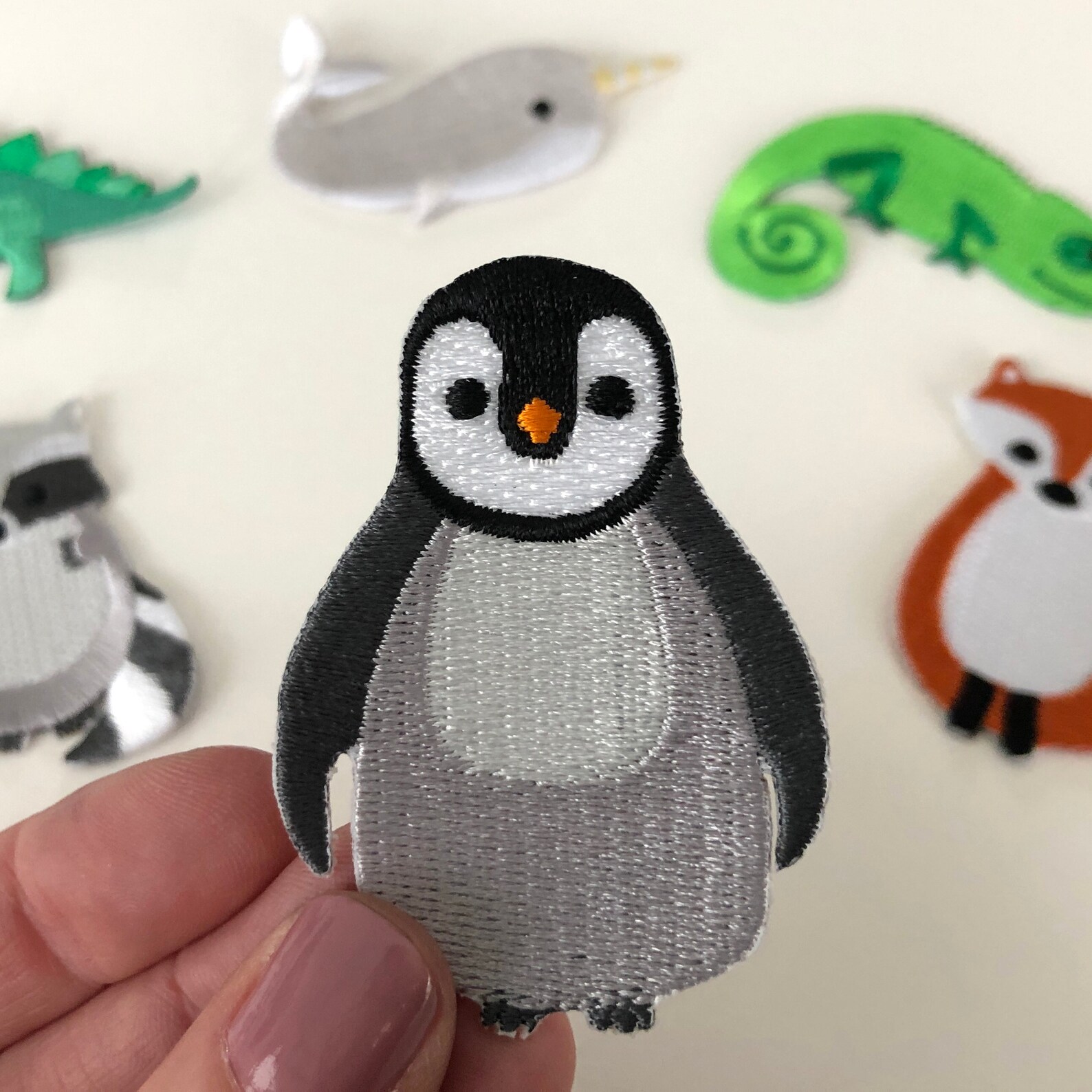 Penguin Iron on Patch Penguin Embroidery Patch Penguin - Etsy