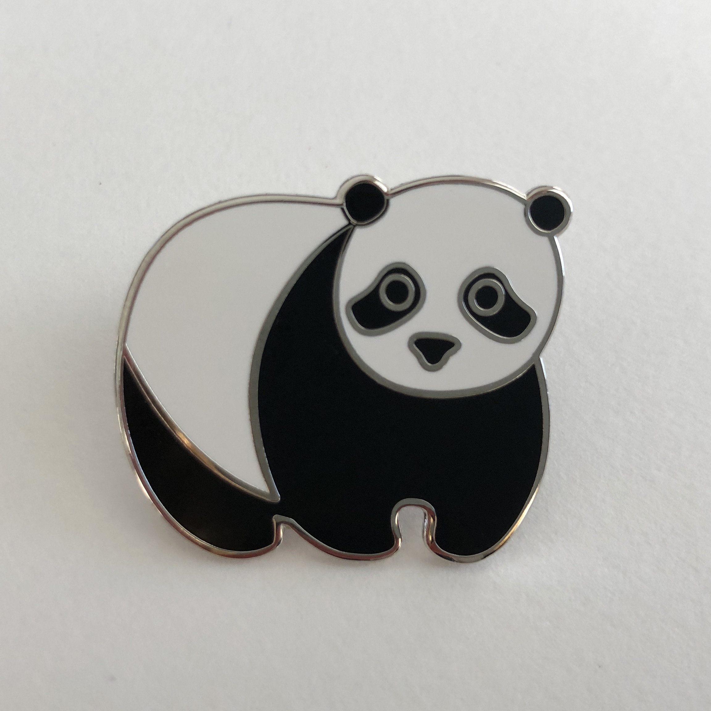 Panda Enamel Pin Badge | Etsy