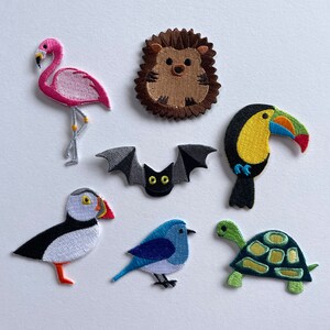 Hedgehog Iron on Patch, Hedgehog Embroidery Patch, Hedgehog Embroidered ...