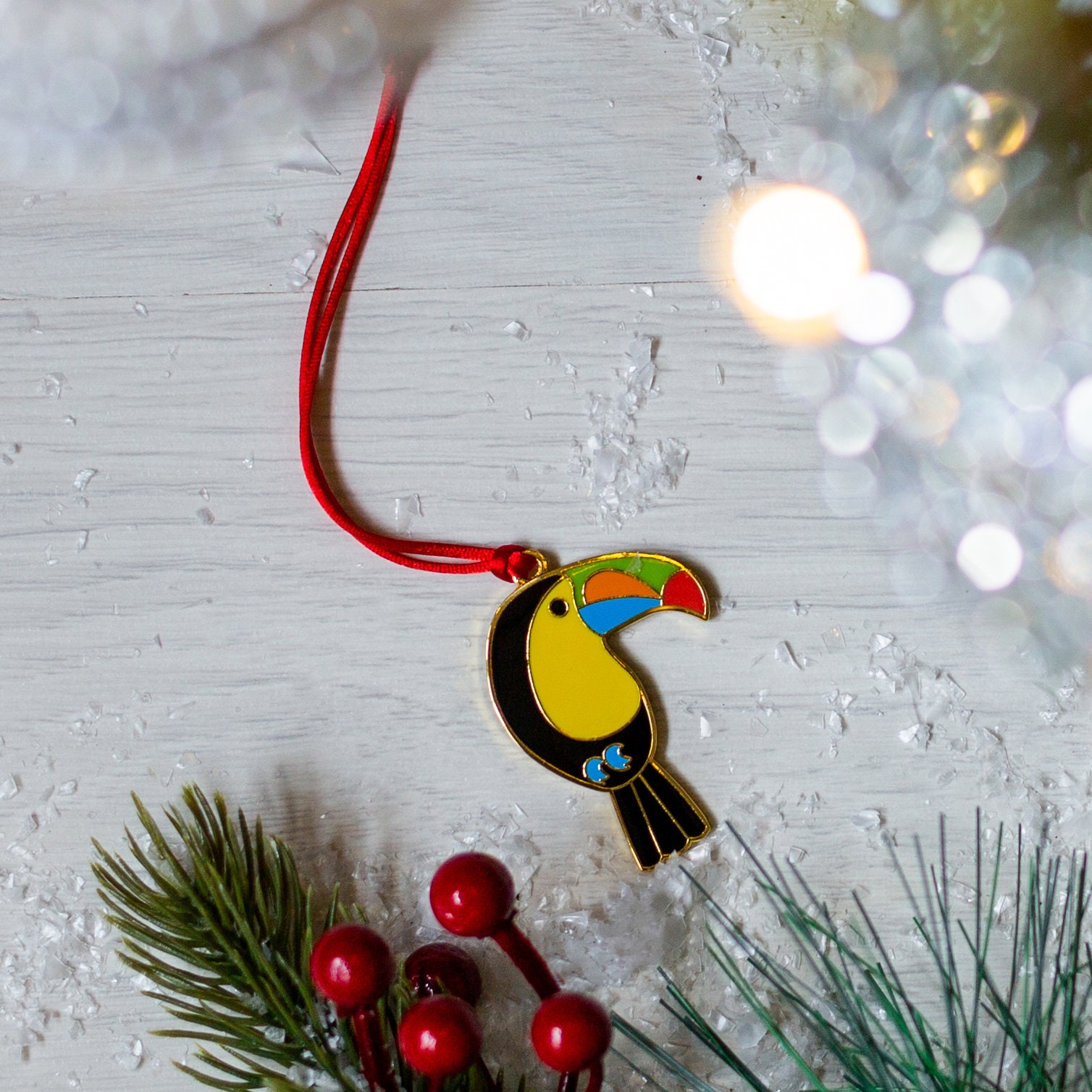 Toucan Christmas Tree Decoration Toucan Ornament | Etsy