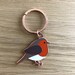 Blue Bird Keychain - Etsy