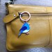 Blue Bird Keychain - Etsy